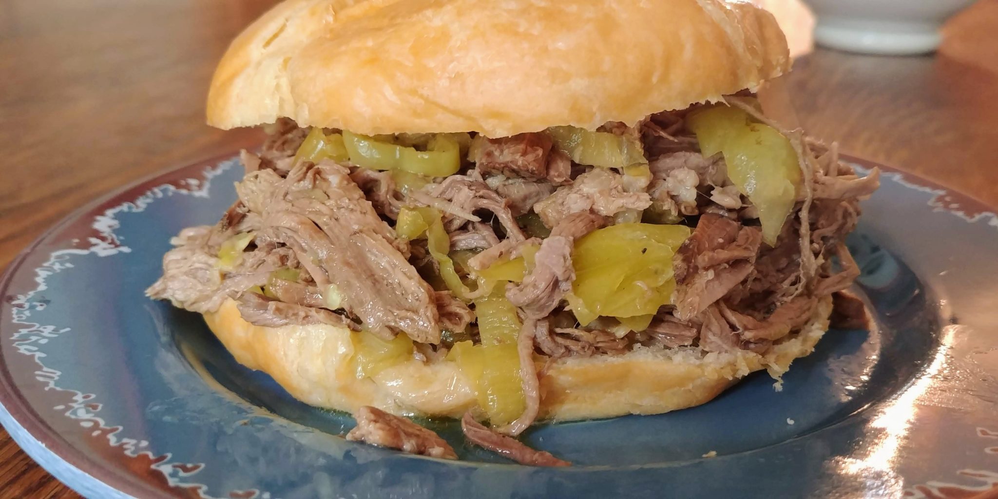 Crockpot Pepperoncini Beef - The Kitchen Wench